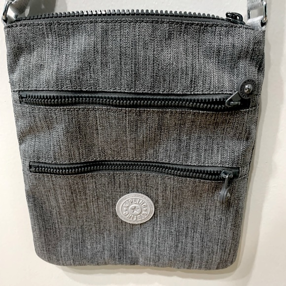 Kipling | Bags | Kipling Cross Body Bag Gray Like New | Poshmark
